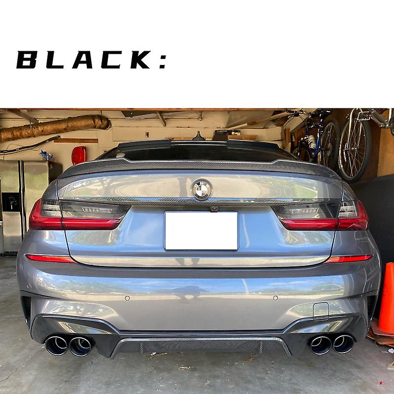 Quad Car Exhaust Pipe Exhaust Tip For BMW G20 G21 M340i MPE 2019 2020 M ...