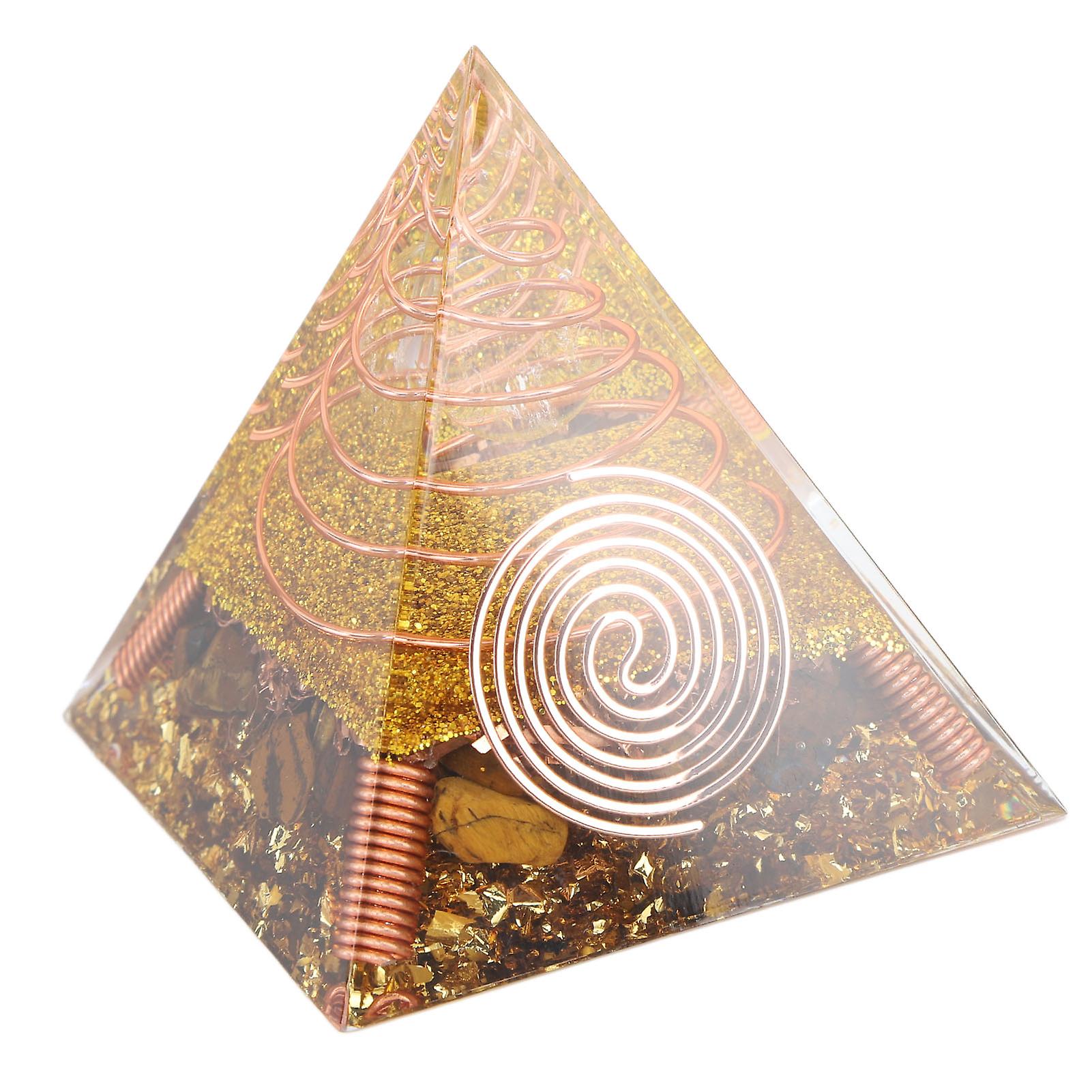 6cm Mini Copper Pyramid for Stress Relief, Energy Boost, Yoga ...