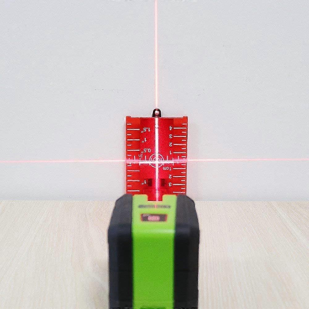 Red Laser Target, Magnetic Laser Target with Reflectors, for Use with ...