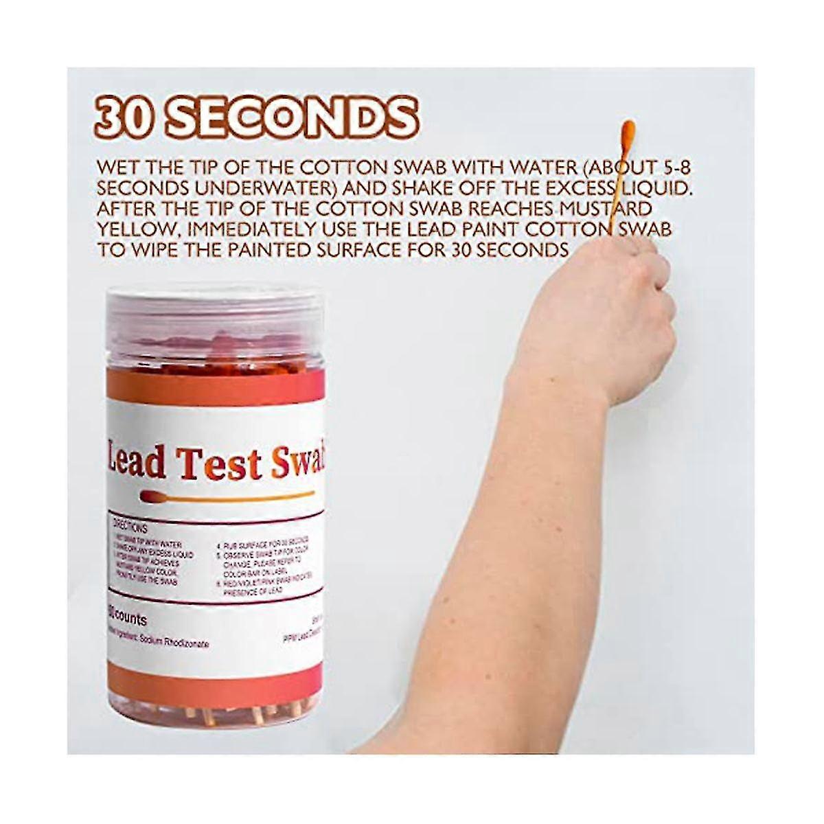 Lead Paint Test Swabs Kit: 60 Pcs Lead Test Kit Swabs, Home Lead Test ...
