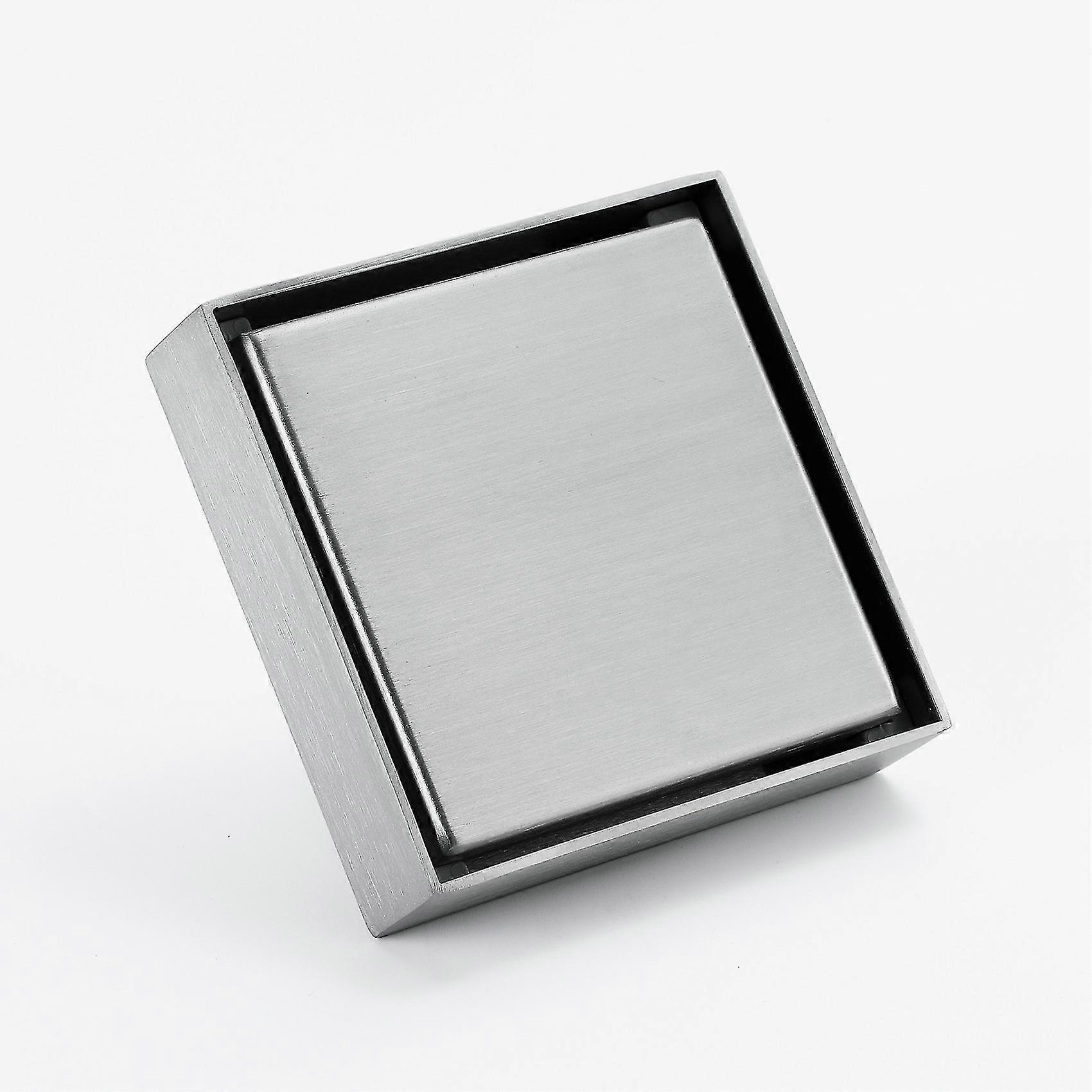 Tile Insert Square Stainless Steel Floor Drain 100x100mm Waste Grates ...