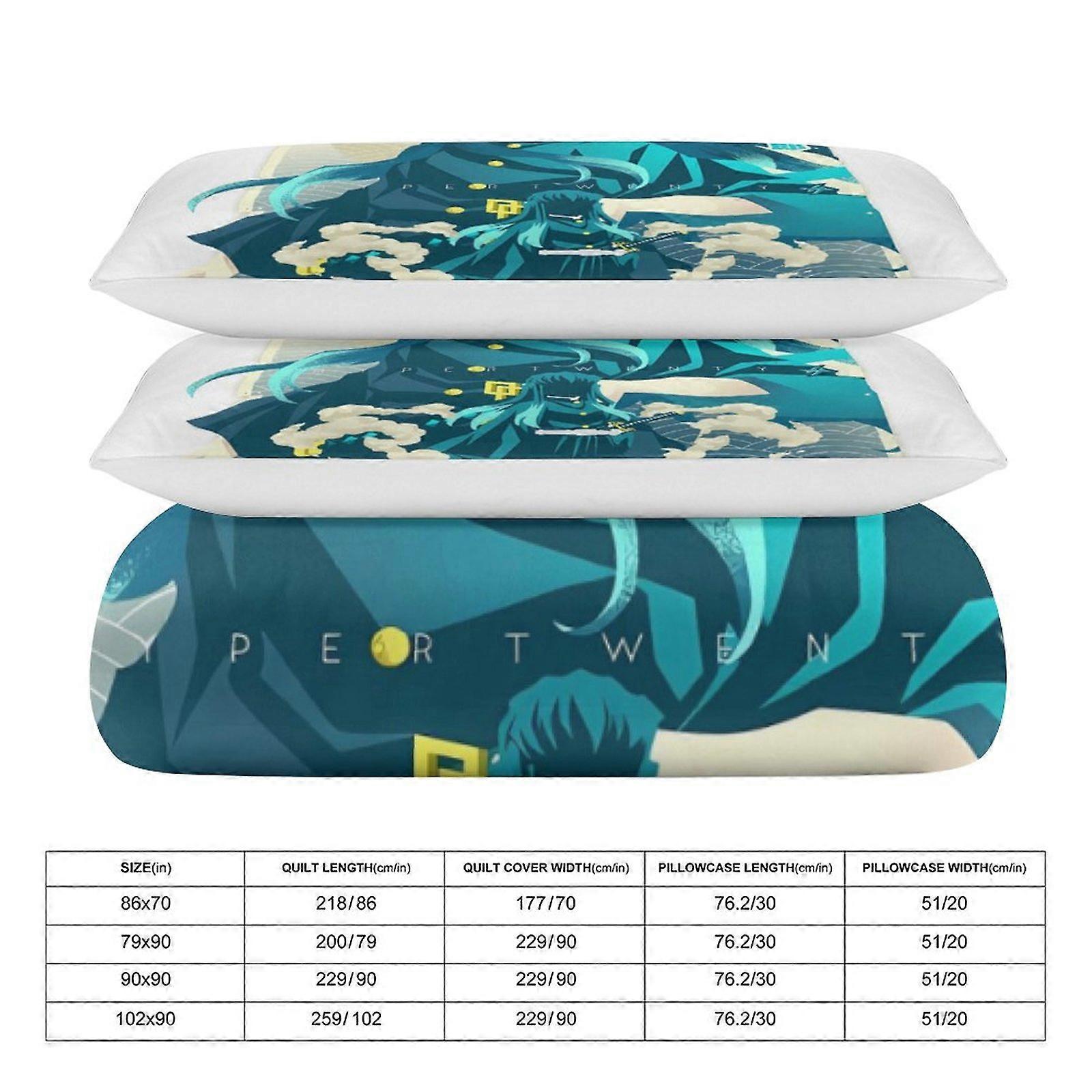 Bedding set HF252 Muichiro Tokito Bed Duvet Cover Microfiber Bedding ...