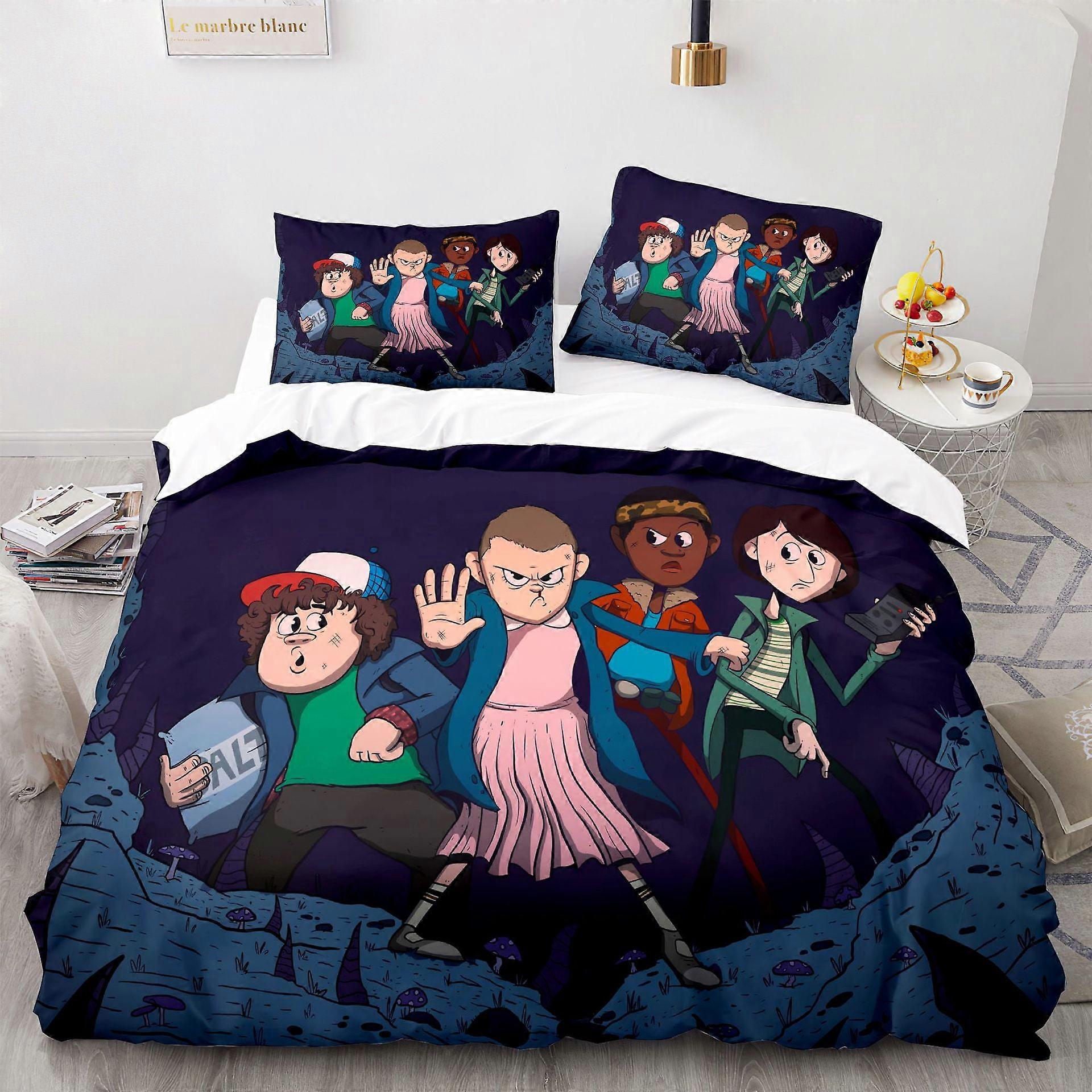 Kt558 Stranger Things bedding set with multiple sizes for men and women ...