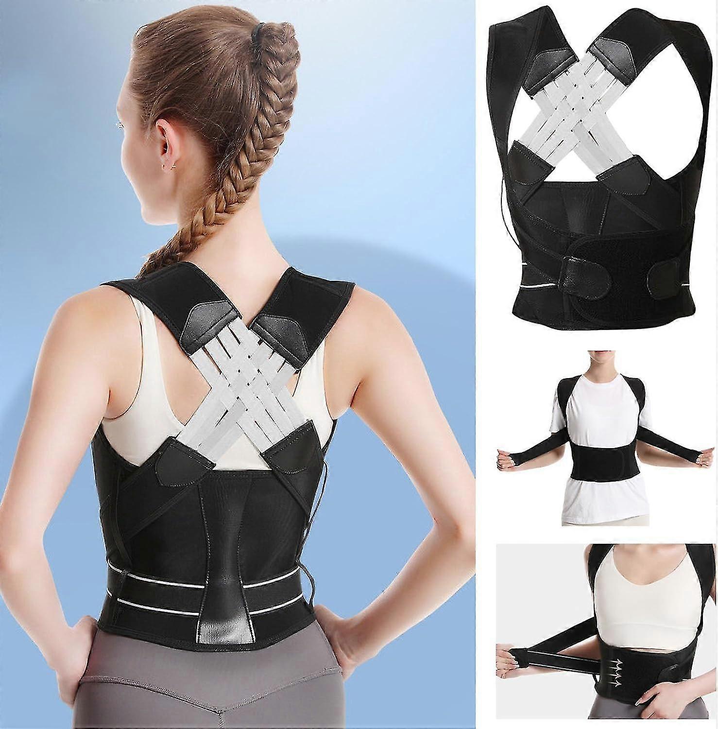 Posture Corrector, Lumbar Band, Back Support for Men and Women ...