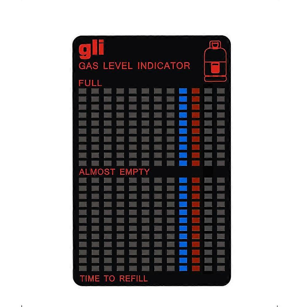 2pcs Propane Butane Lpg Fuel Gas Tank Level Indicator Magnetic Meter ...