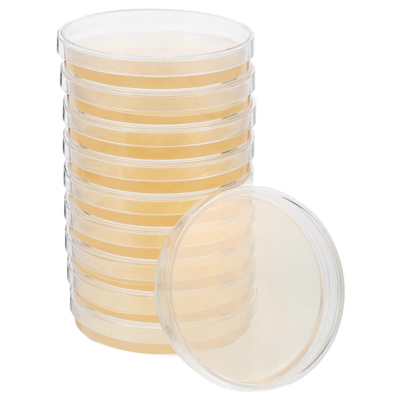 10pcs R2A Agar Plates Disposable R2A Agar Medium Agar Plates Biological ...