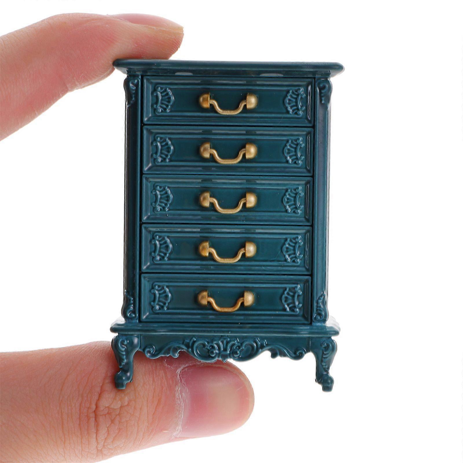 Miniature House Furniture Mini Cabinet Mini House Cabinet Mini House ...