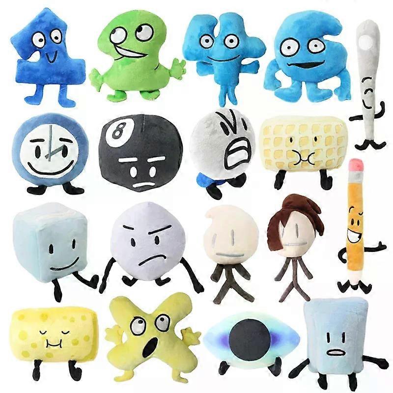 Shibingsheng New Arrival Battle For Dream Island Plush Toy BFDI One Two ...