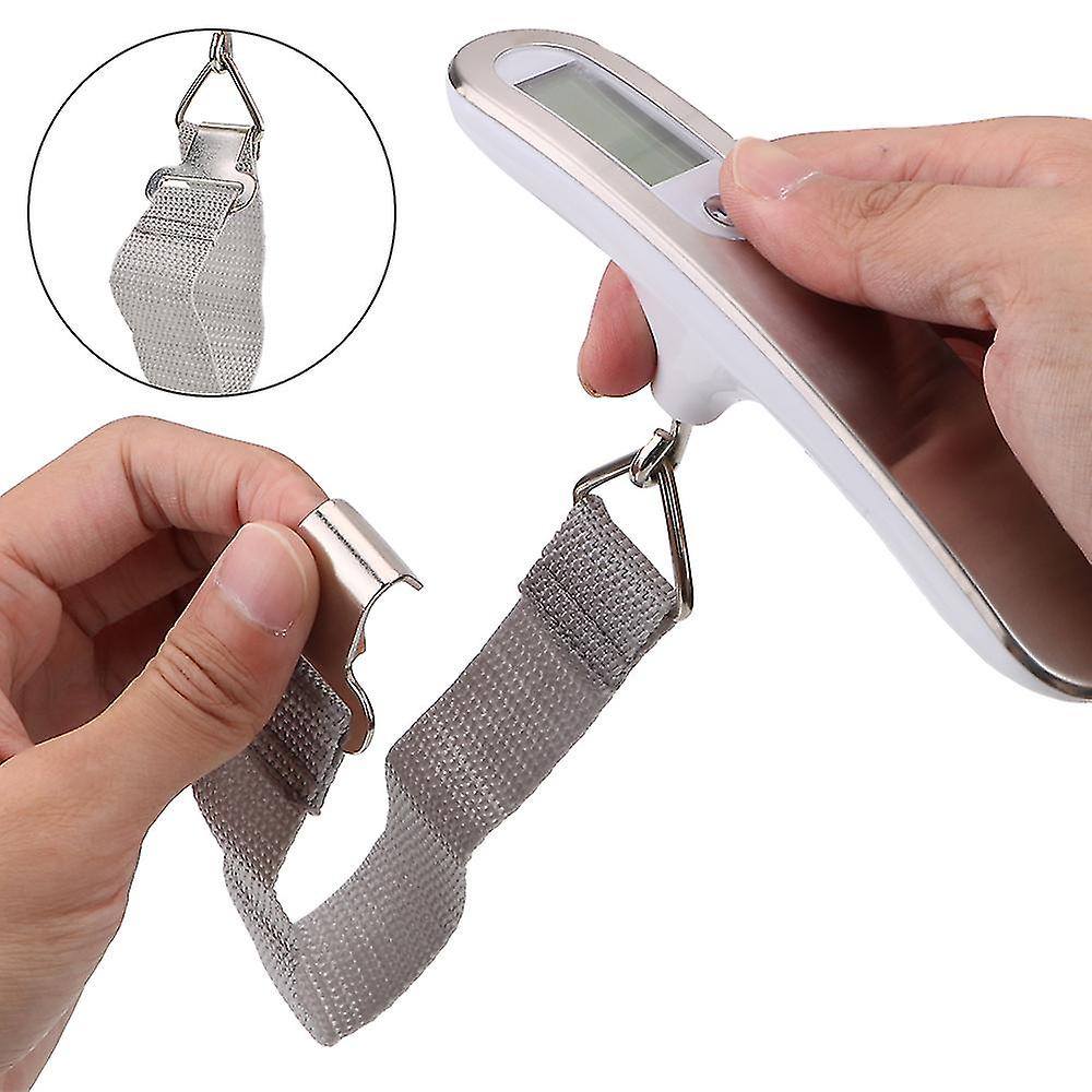 Digital Scales Electronic Luggage Scale Lcd Display Handheld Belt Scale ...