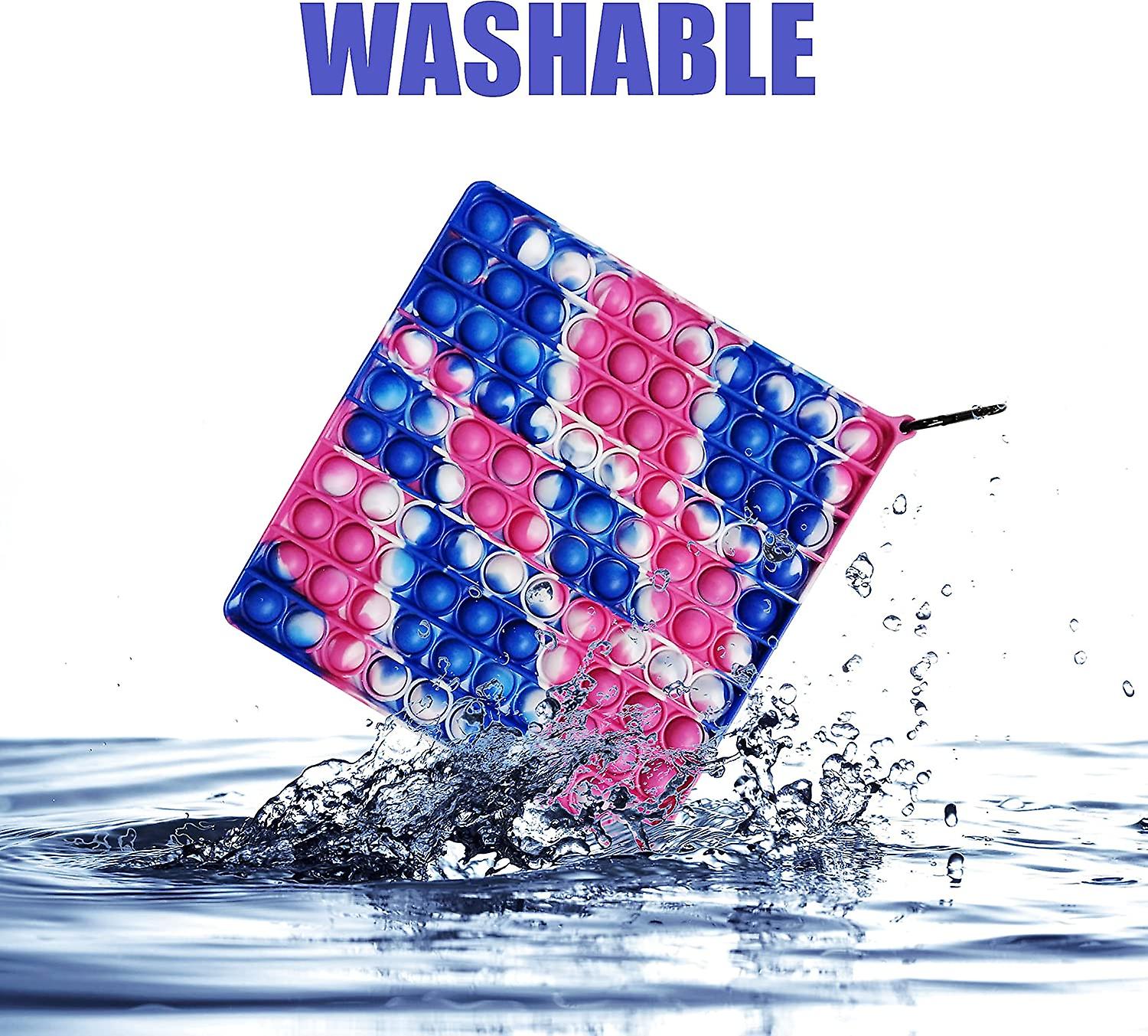 1Pcs Big Size Push Jumbo Pop Bubble Fidget Toy, 8 Inch 100 Bubbles ...