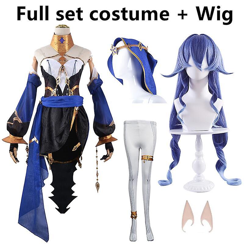 Layla Genshin Impact Cosplay Costume Wig Anime Game Genshin Layla ...