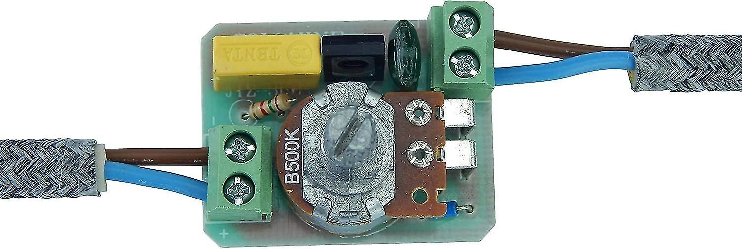 Light Dimmer, Rotary Switch With White 220-230v Cable, Push Button For ...