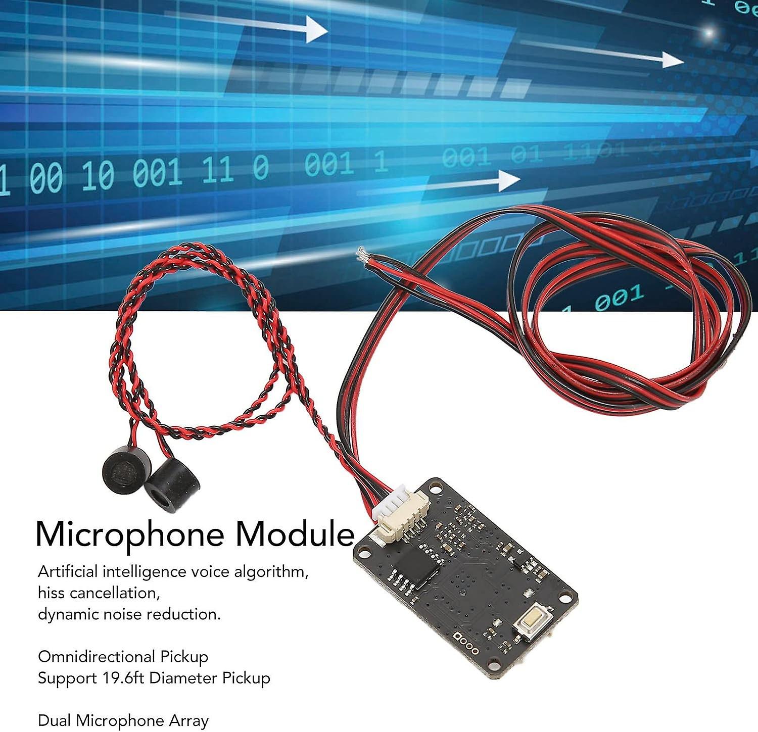 Microphone Module Board, Noise Reduction Microphone Module Audio ...