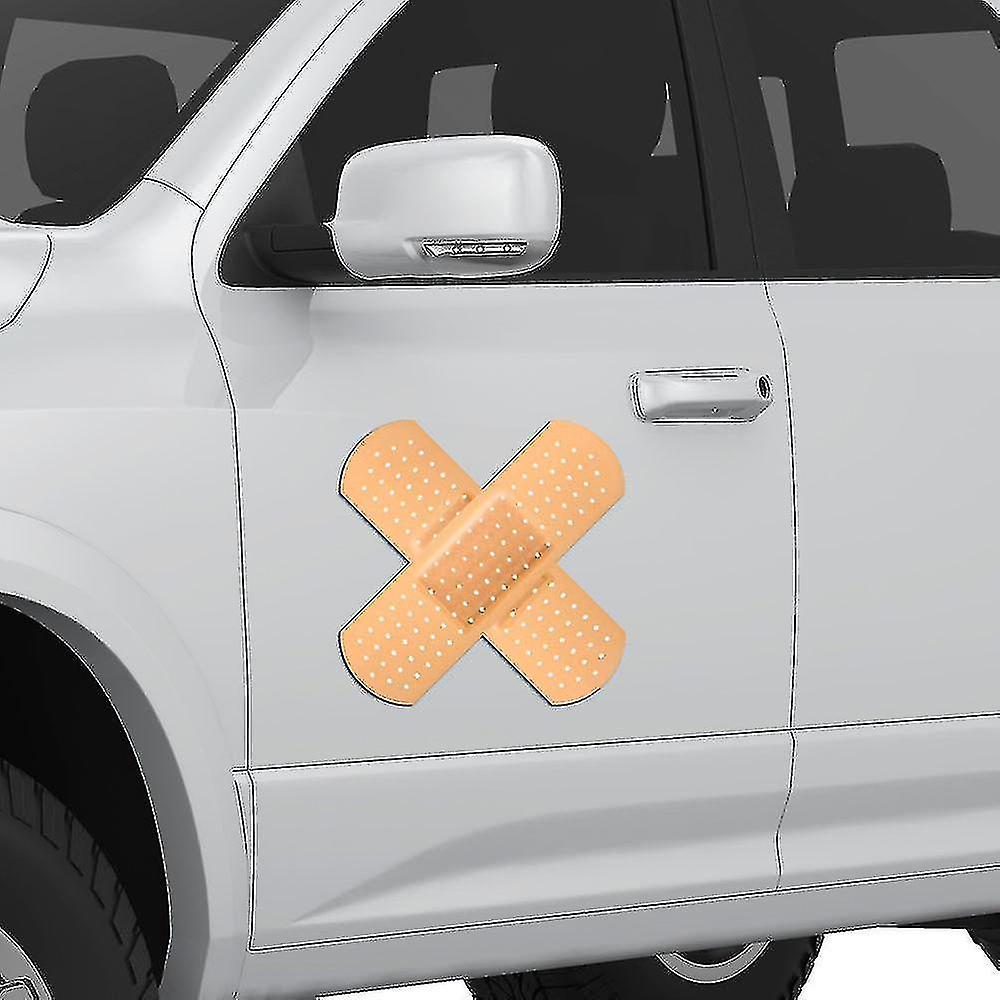 4pcs Large Auto Car Aid Magnetic Bandage Large Funny Bandage Vinyl ...