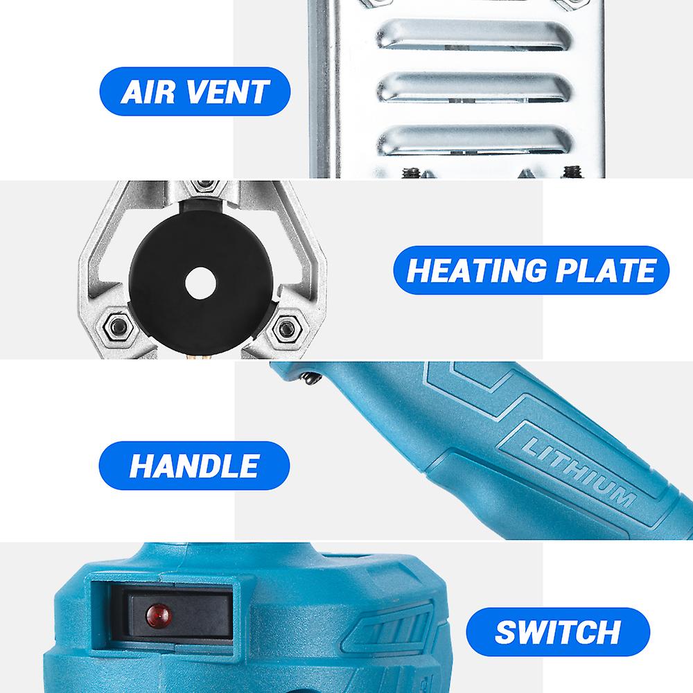 340 Cordless Pe/ppr Water Pipe Machine Melter Plastic Welding Machine Melting Soldering Device ...