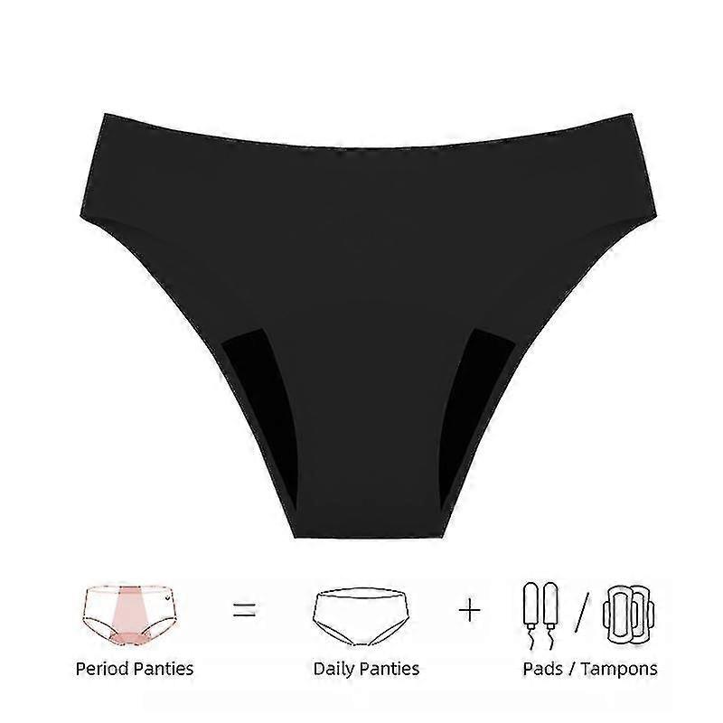 Girls Seamless Swimwear Menstrual Panties 4-layer Leakproof Sexy ...