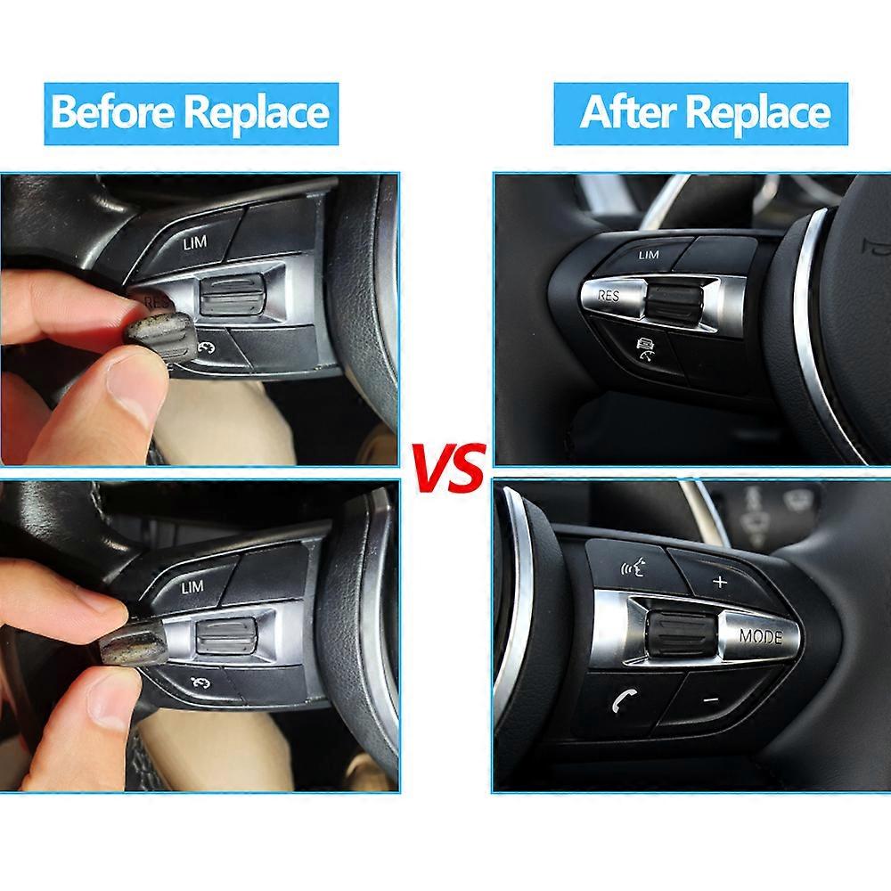 Car M Sport Steering Wheel Button Knob Motorsport Version For BMW 1 3 4 ...