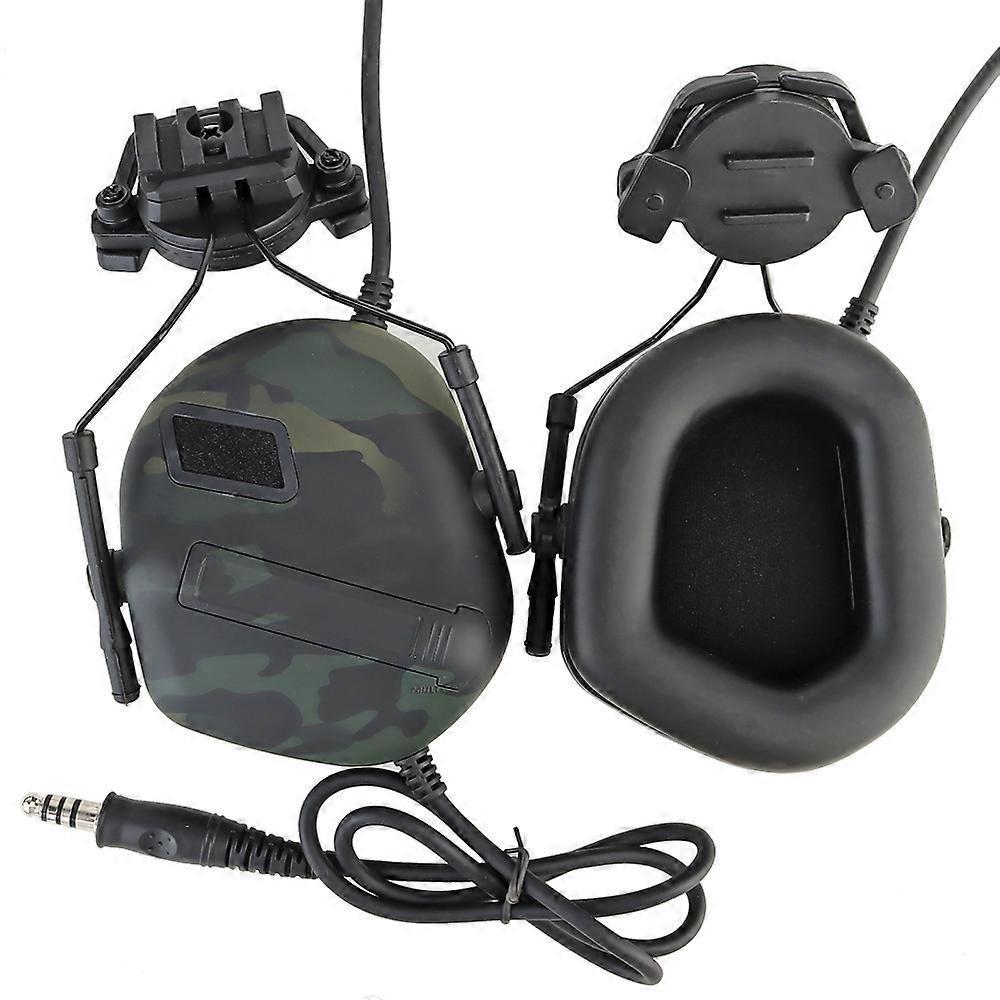 LPRED Tactical Helmet Headset Noise Reduction Sound Pickup Shooting ...