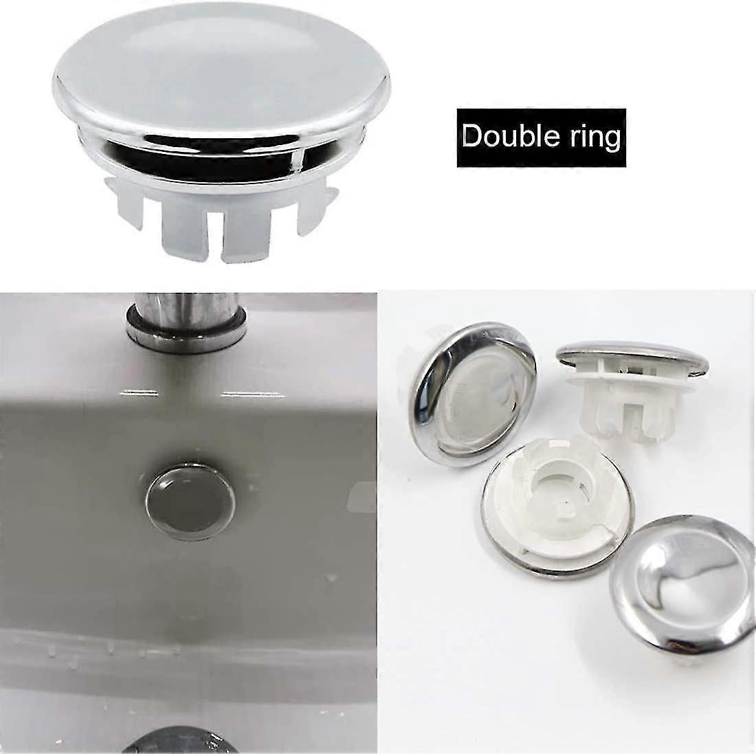 Sink Overflow Cover Replacement Overflow Ring Stopper For Bathroom ...