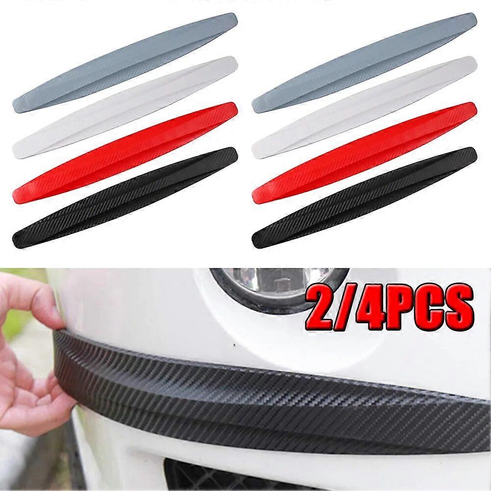 4/2 Piece Universal Front Rear Bumper Corner Protector Guard Car Anti ...