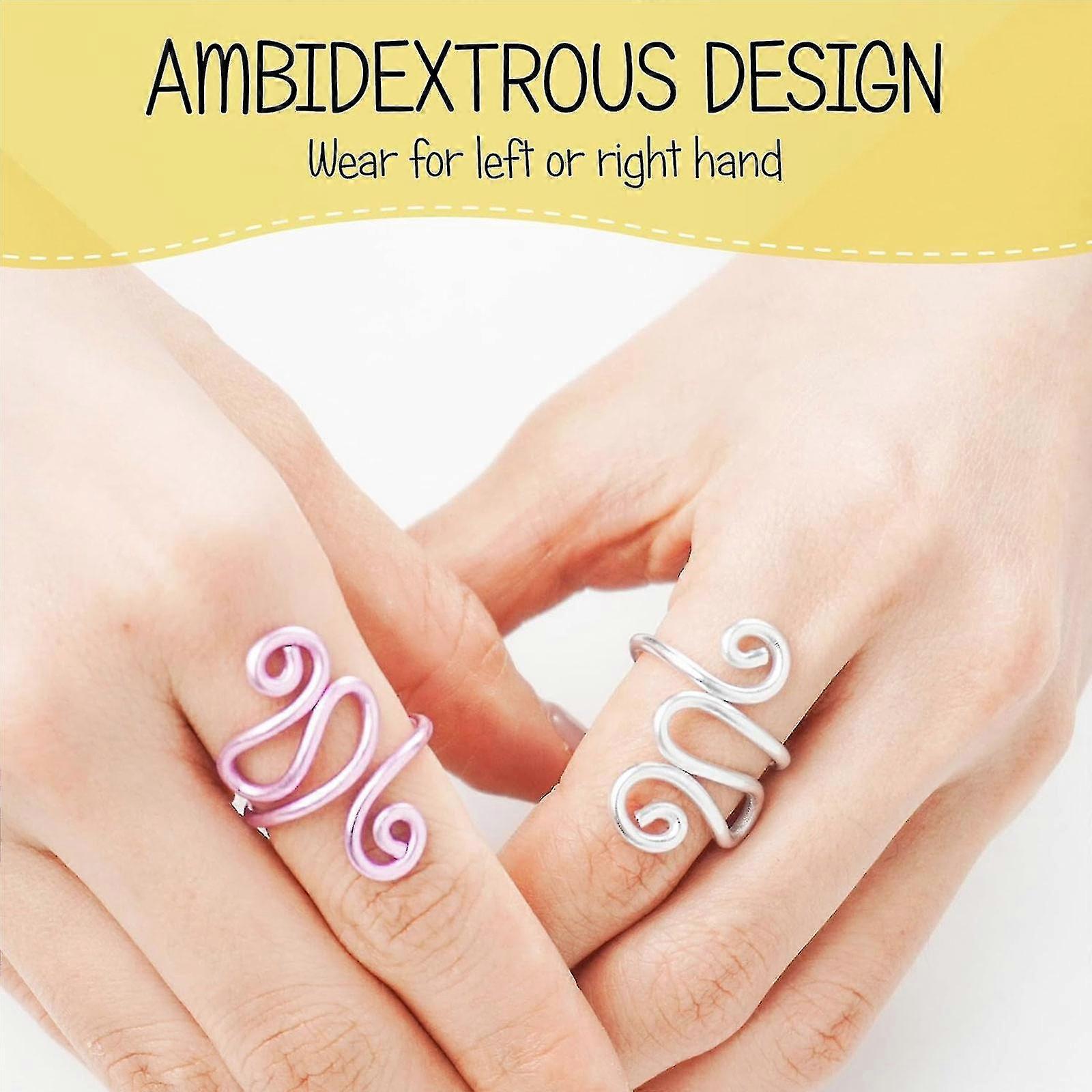 HAndmade Crochet Tension Ring Lefties & Righties Yarn Tension Control ...