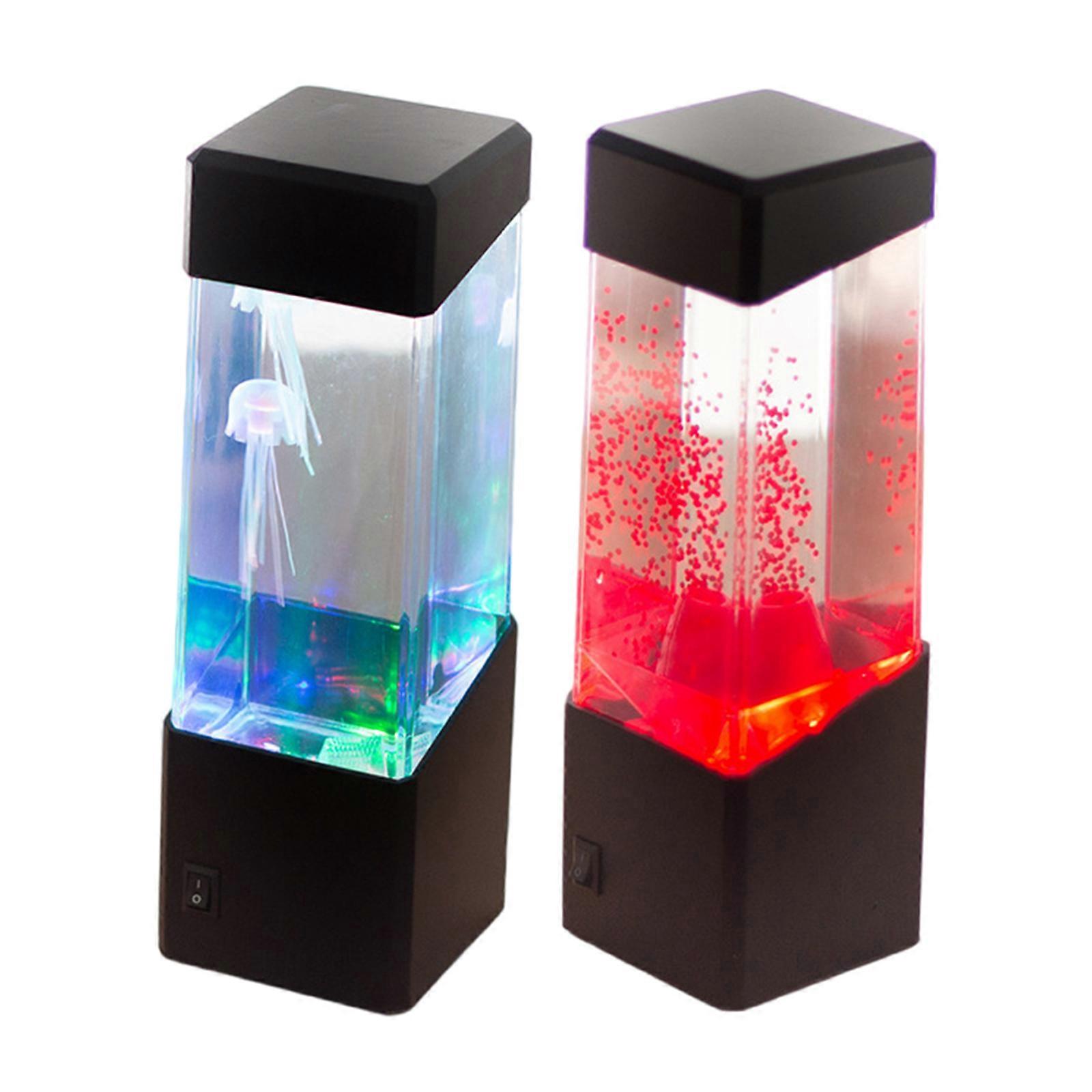 Changing Led Jellyfish Tank Night Light Color Aquarium Electric Mood ...