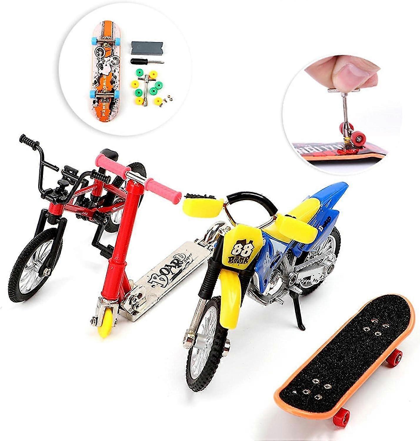 Finger Boards Skateboards Finger Skate Park Ultimate Half Pipe Ramp Set ...