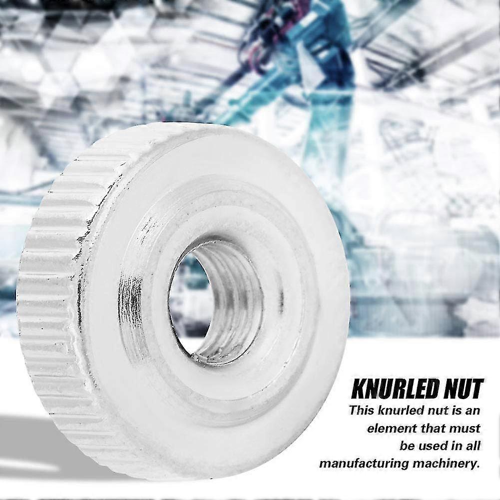 10pcs Knurled Nut, Round Knurled Nuts, Gb807 M8 Carbon Steel Handle Nut Knurled Nuts(m8) | Fruugo UK