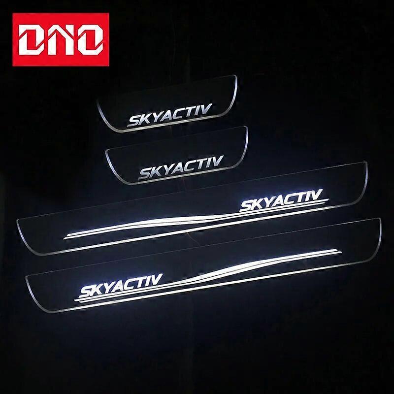 Trim Pedal LED Car Door Sill Scuff Plate Pathway Dynamic Streamer ...