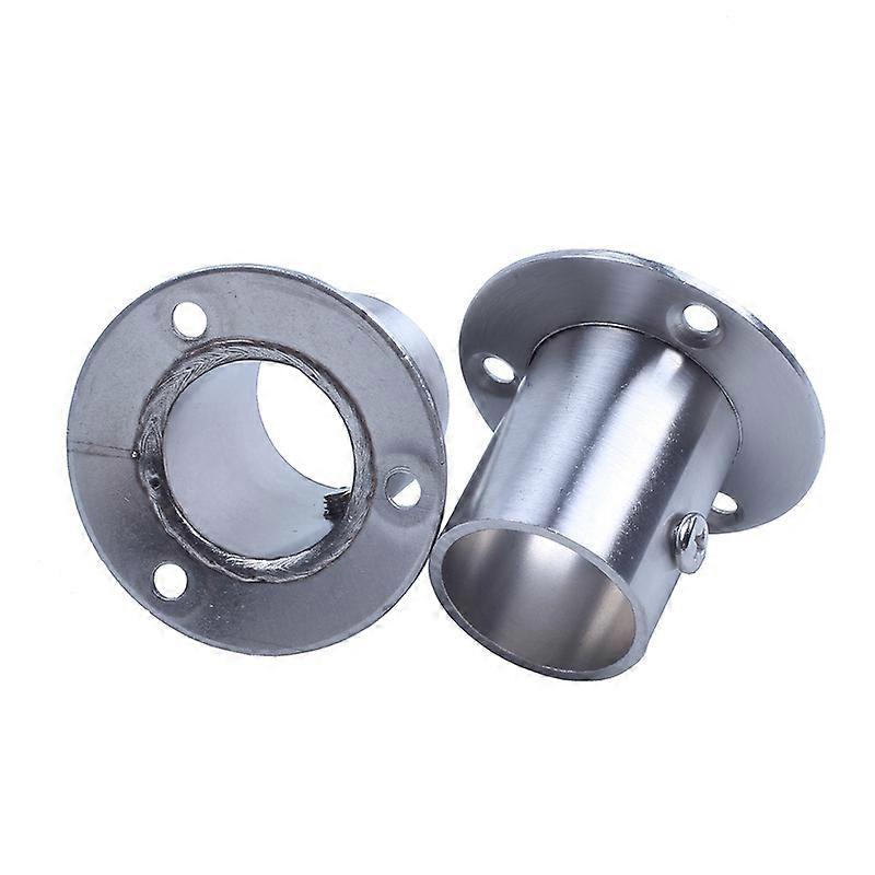 25mm Tube Stainless Steel Rail Rod End Support Bracket 2pcs | Fruugo UK
