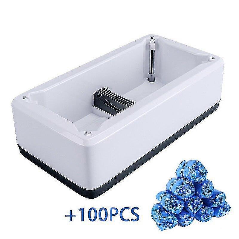 Smart Automatic Shoe Cover Machine - T Buckle Shoe Cover Dispenser for ...