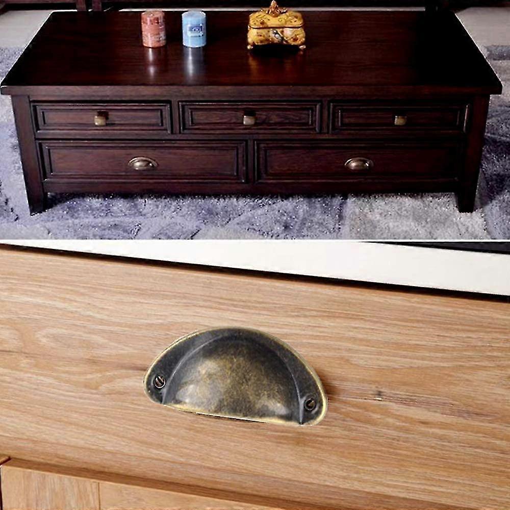 Door Knob Retro Decoration For Cabinet Drawer Vintage Shell For Cabinet ...