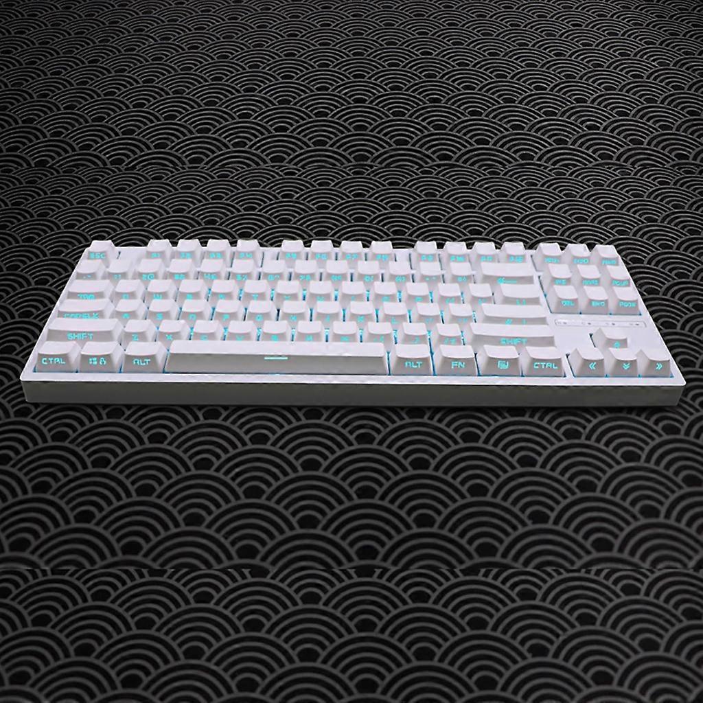 133 Keys PBT Double-Shot Side-lit Backlit Keycaps Mechanical Keypad ...