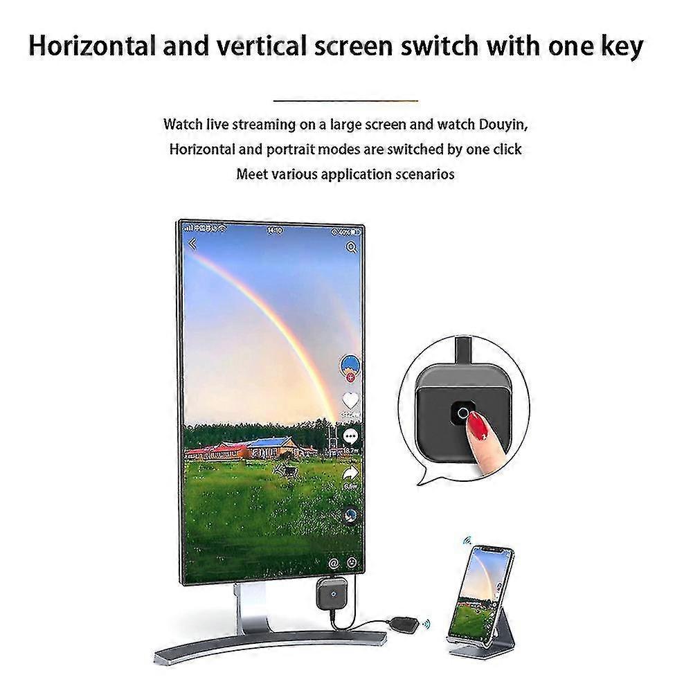 G59 Smart Wireless Same Screen Device 2.4g Wireless Display Dongle ...
