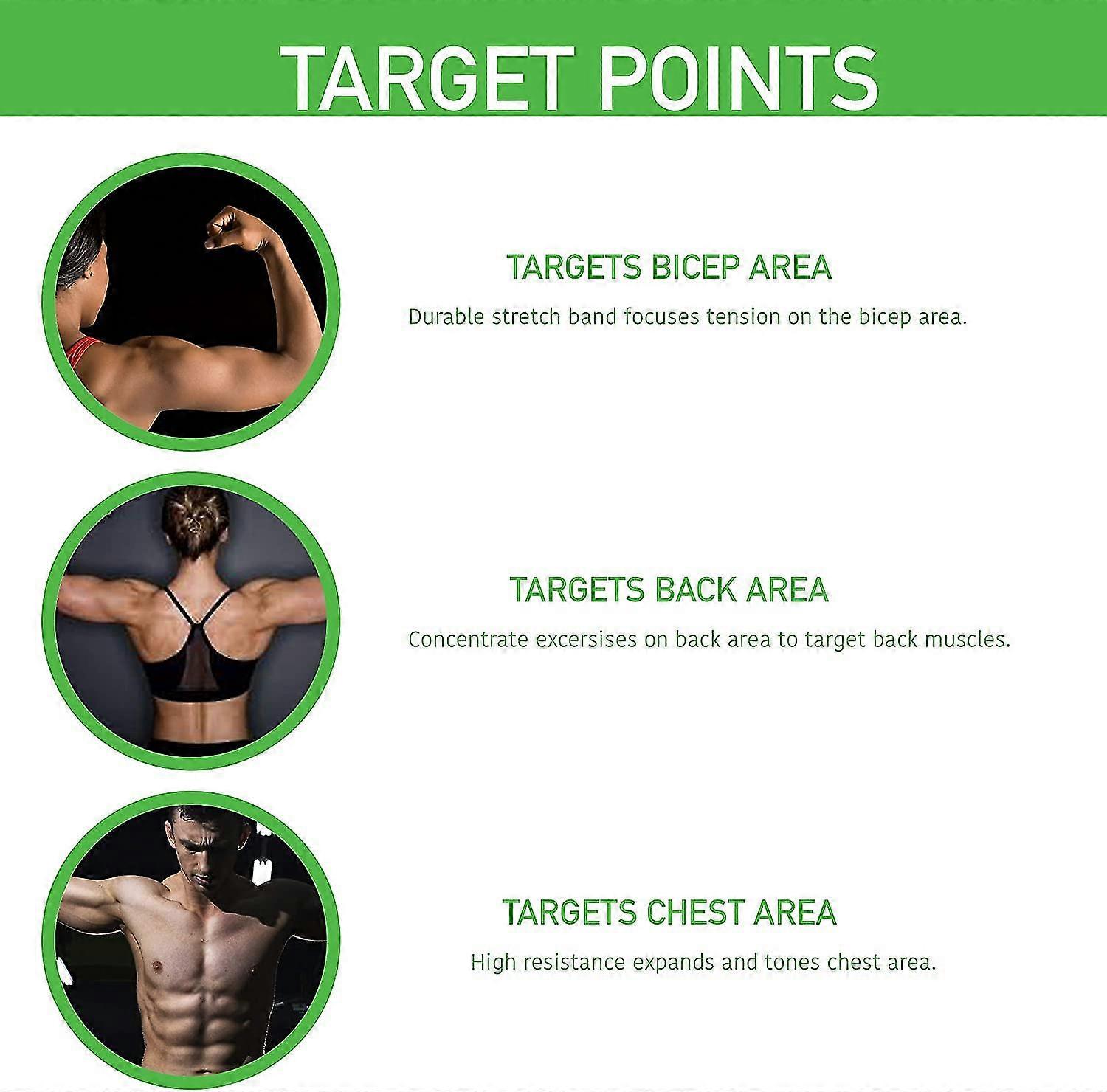 Chest Expander, Exercise Resistance Trainer, Spring Workout Equipment ...