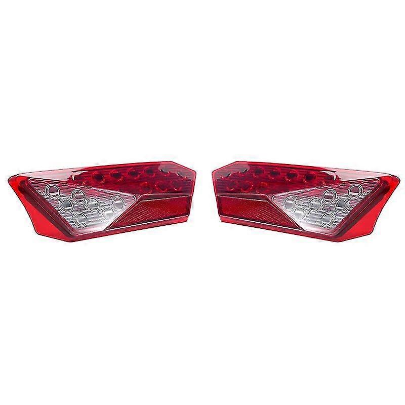 Red Led Taillights With Reverse Light For Polaris Rzr Xp 1000 900 S Xp ...