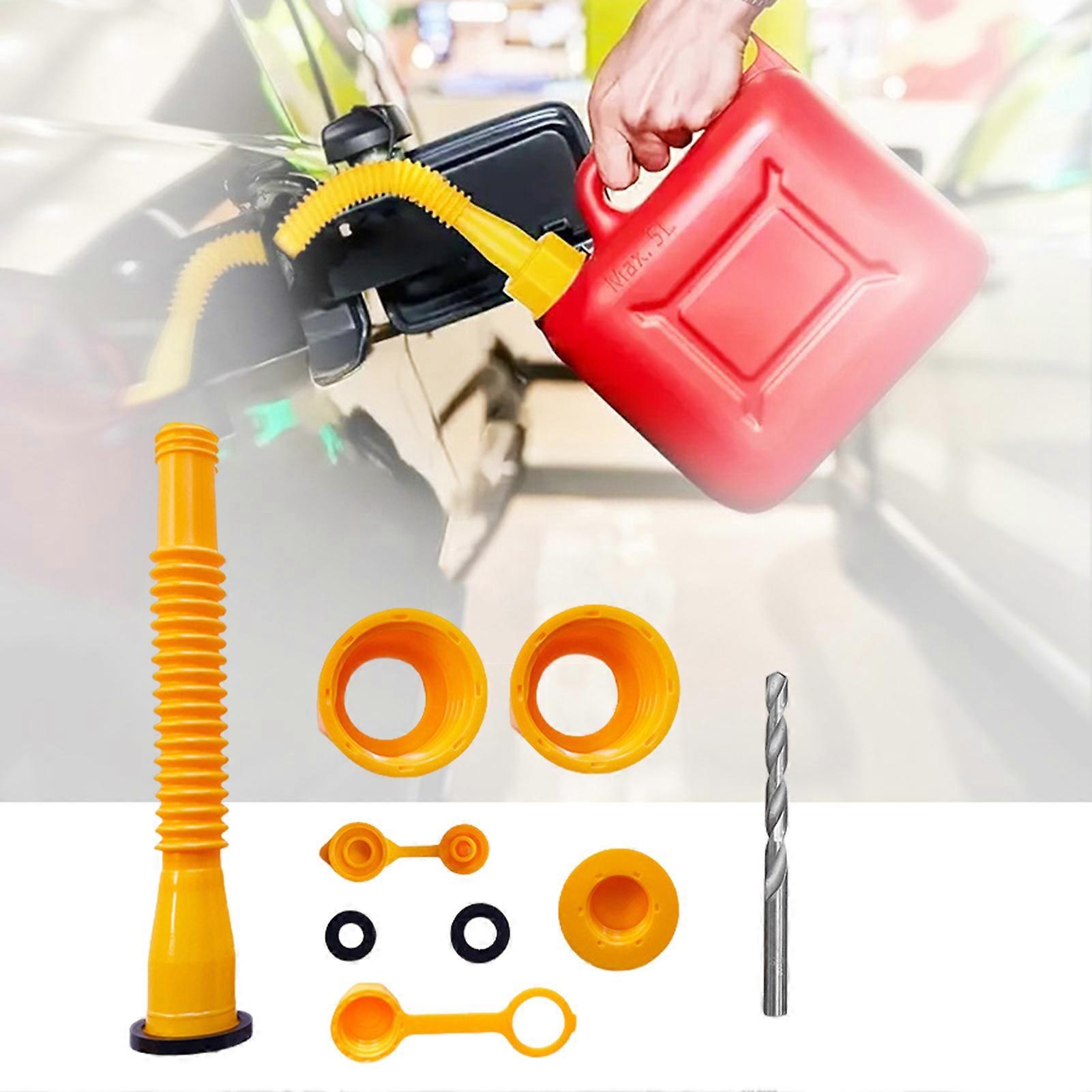 Gas Tank Spout Replacement Set with Flexible Nozzle Universal Wide ...