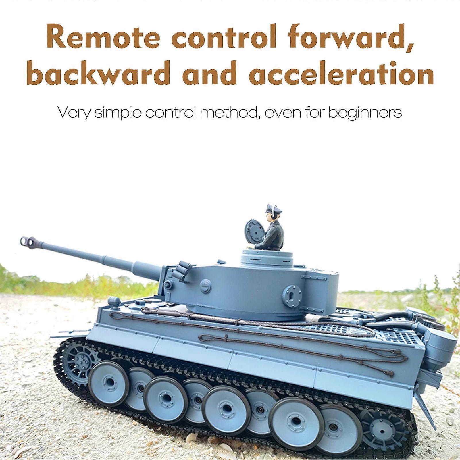 1/16 Army RC Tanks Tank Toys Remote Control Vehicles with Sound and ...