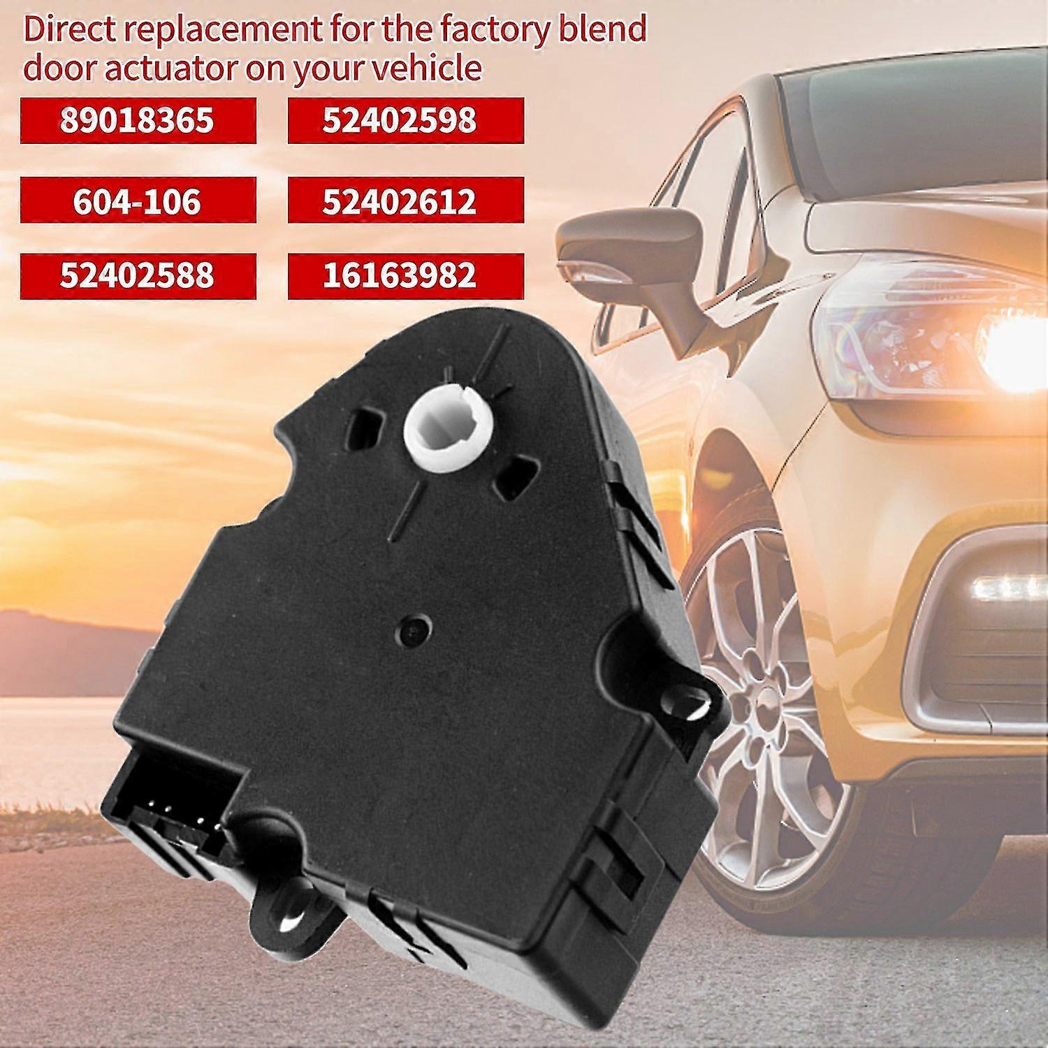 604-106, 89018365, 52402588 HVAC Blend Door Actuator Replacement for ...