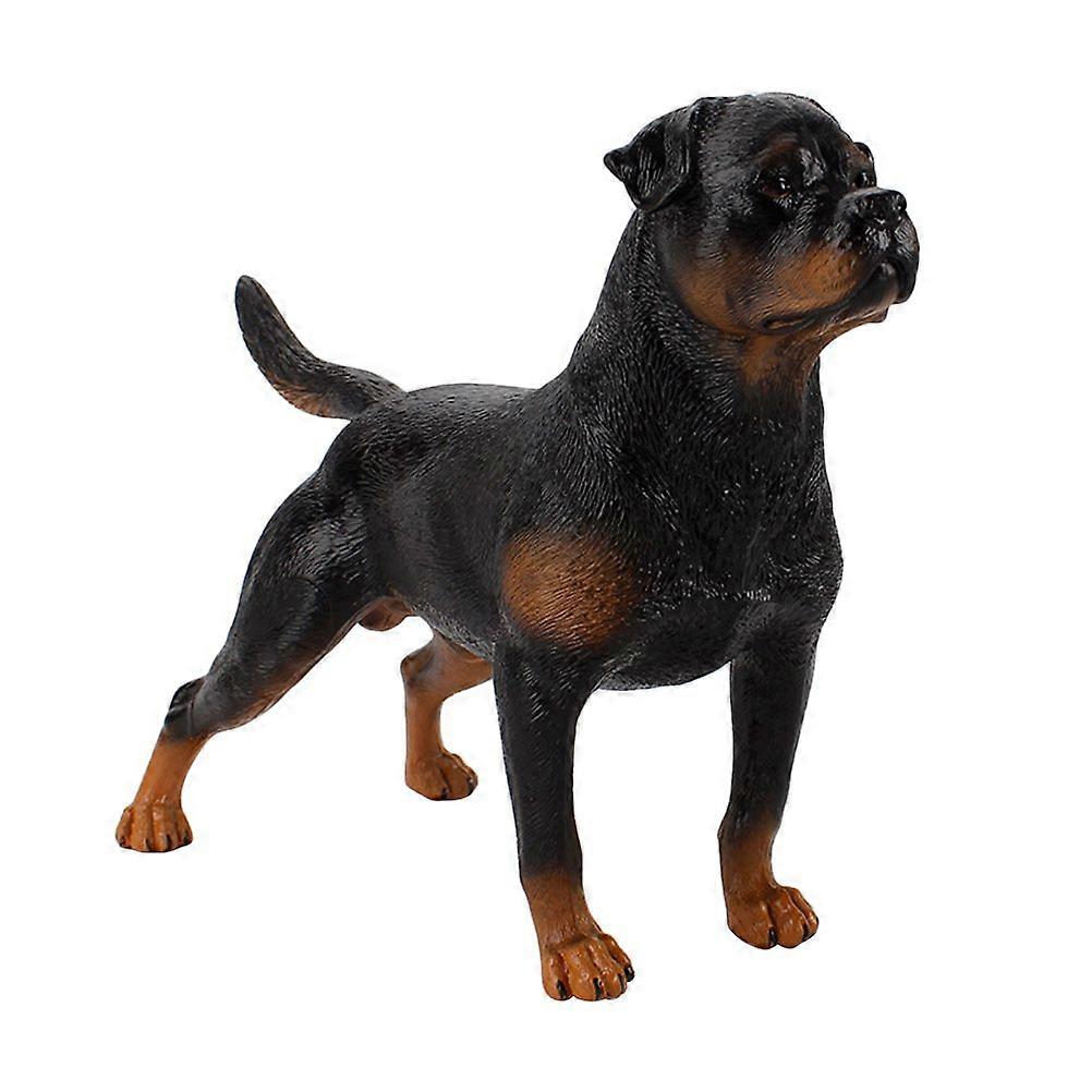Simulatoiin Plastic Dog Figurine Decor Desktop Adornmet Decorative ...