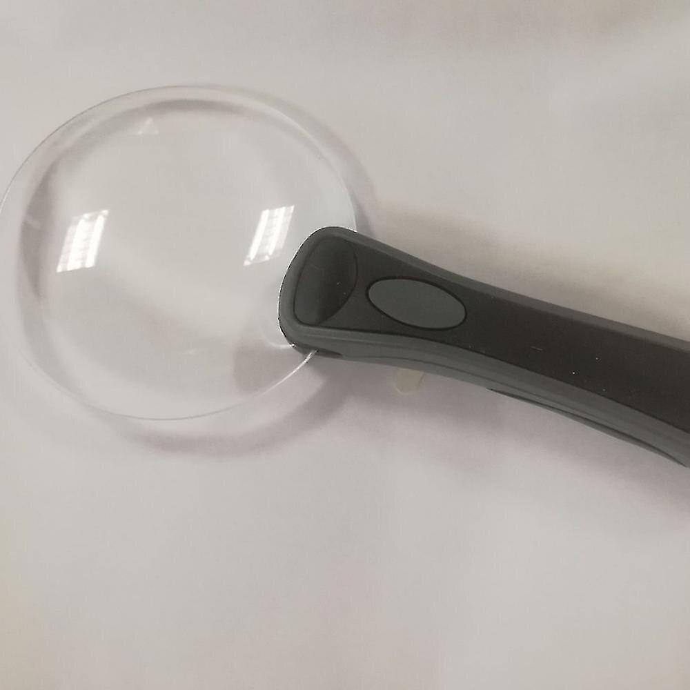 Magnifying Glasses With Led Lights 2.5x Handheld Reading Magnifier 90mm ...