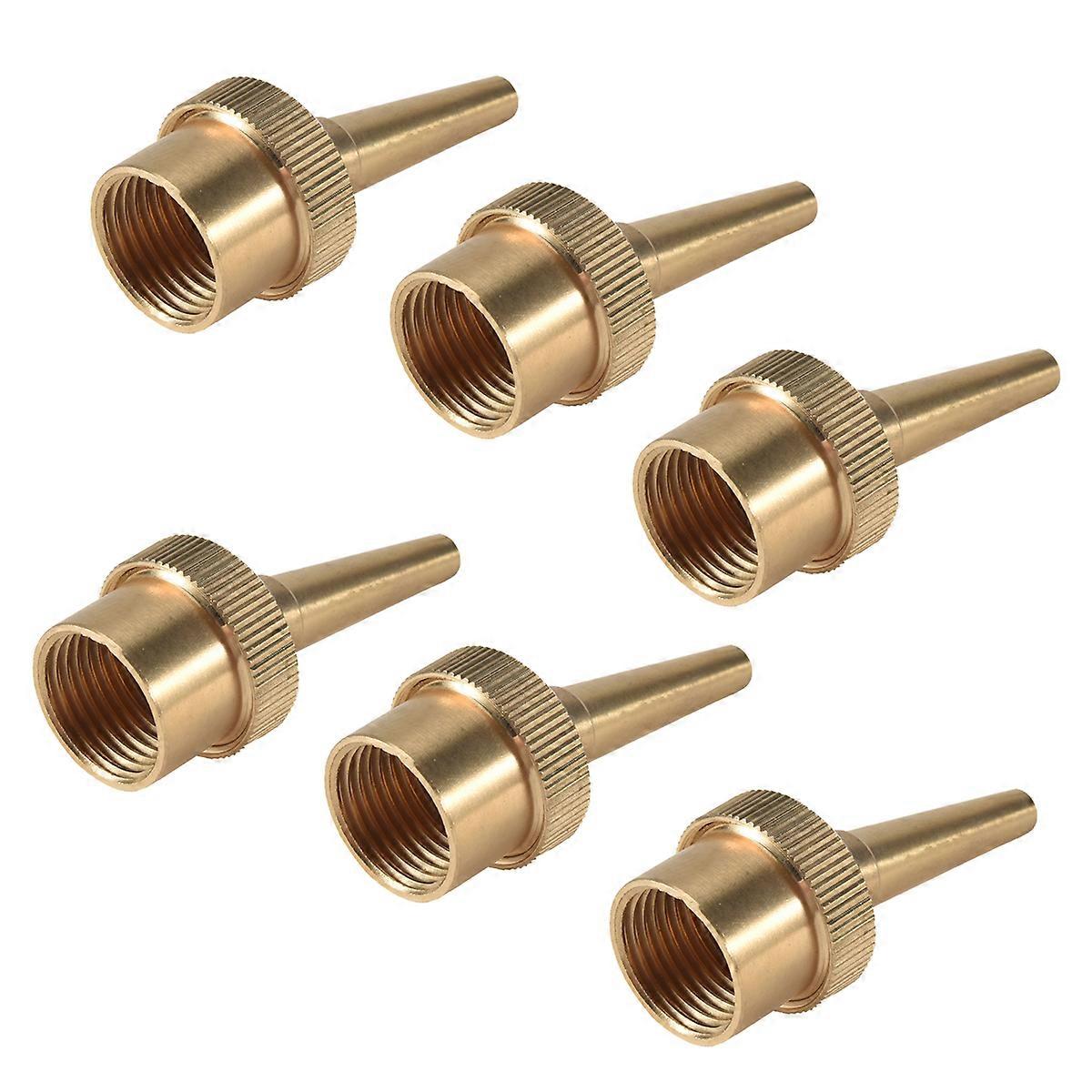 6 PCS Fountain Nozzle Head G1/2 DN15 Adjustable Direction Jet Water ...