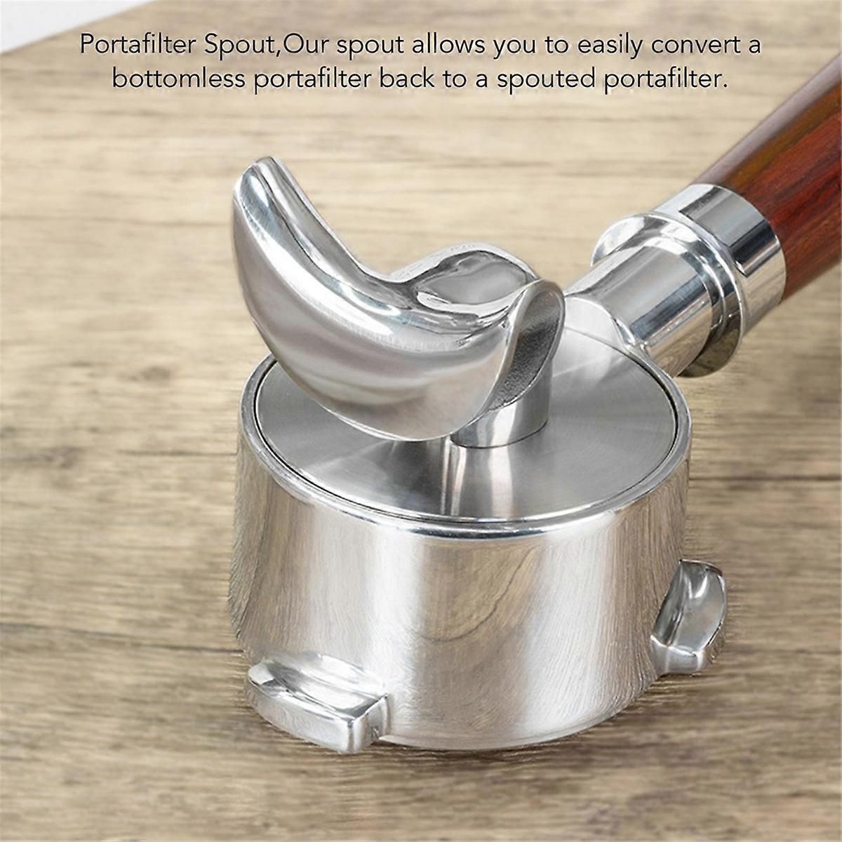 54mm Portafilter Spout Bottomless to Spouted Coffee Machine Portafilter ...