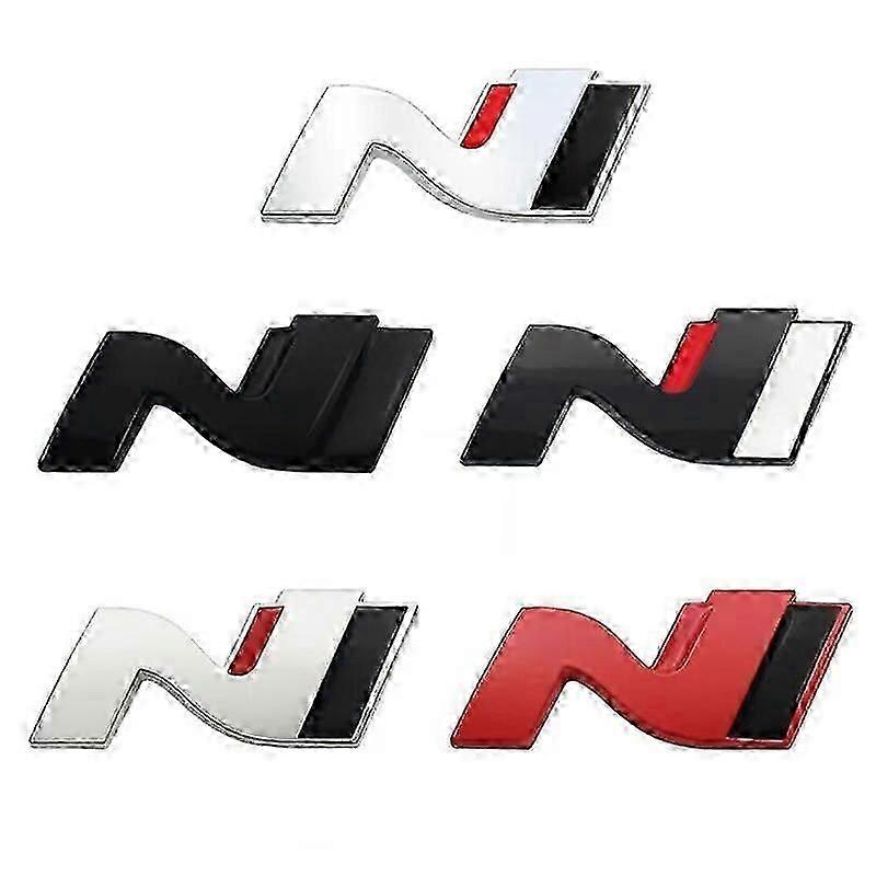 Nline N Line Logo Car Grill Emblem Trunk Badge For Hyundai Sonata i30 ...