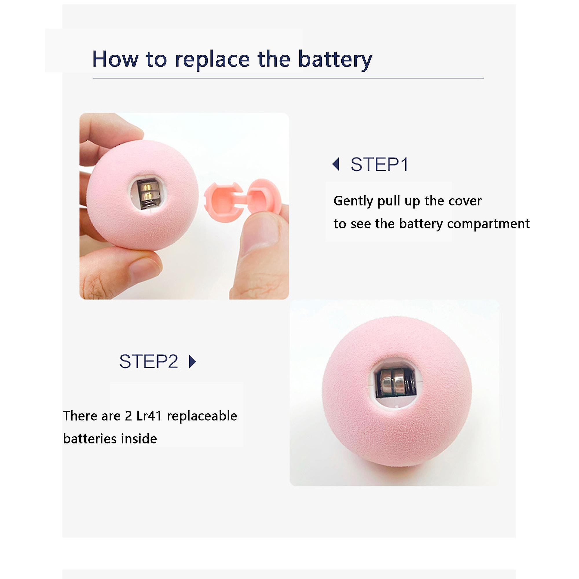 3pcs Electric Sounds Catnip Ball Cat Interactive Toy | Fruugo UK