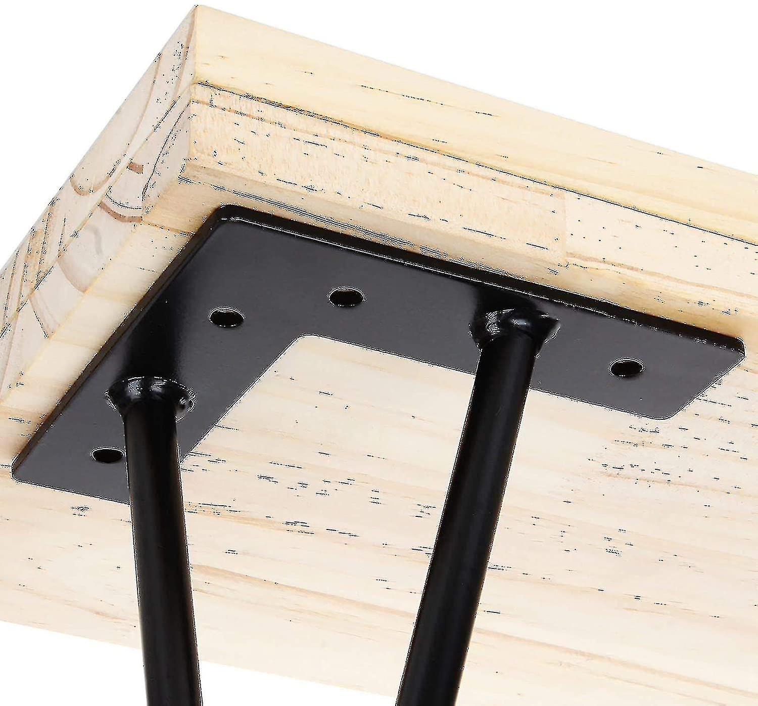 Set Of 4 Industrial Coffee Table Legs - 15cm/6in Hairpin Leg, Hairpin ...