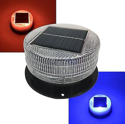 Solar Strobe Warning Light Sensitive Led Warning Lamp Super Bright ...