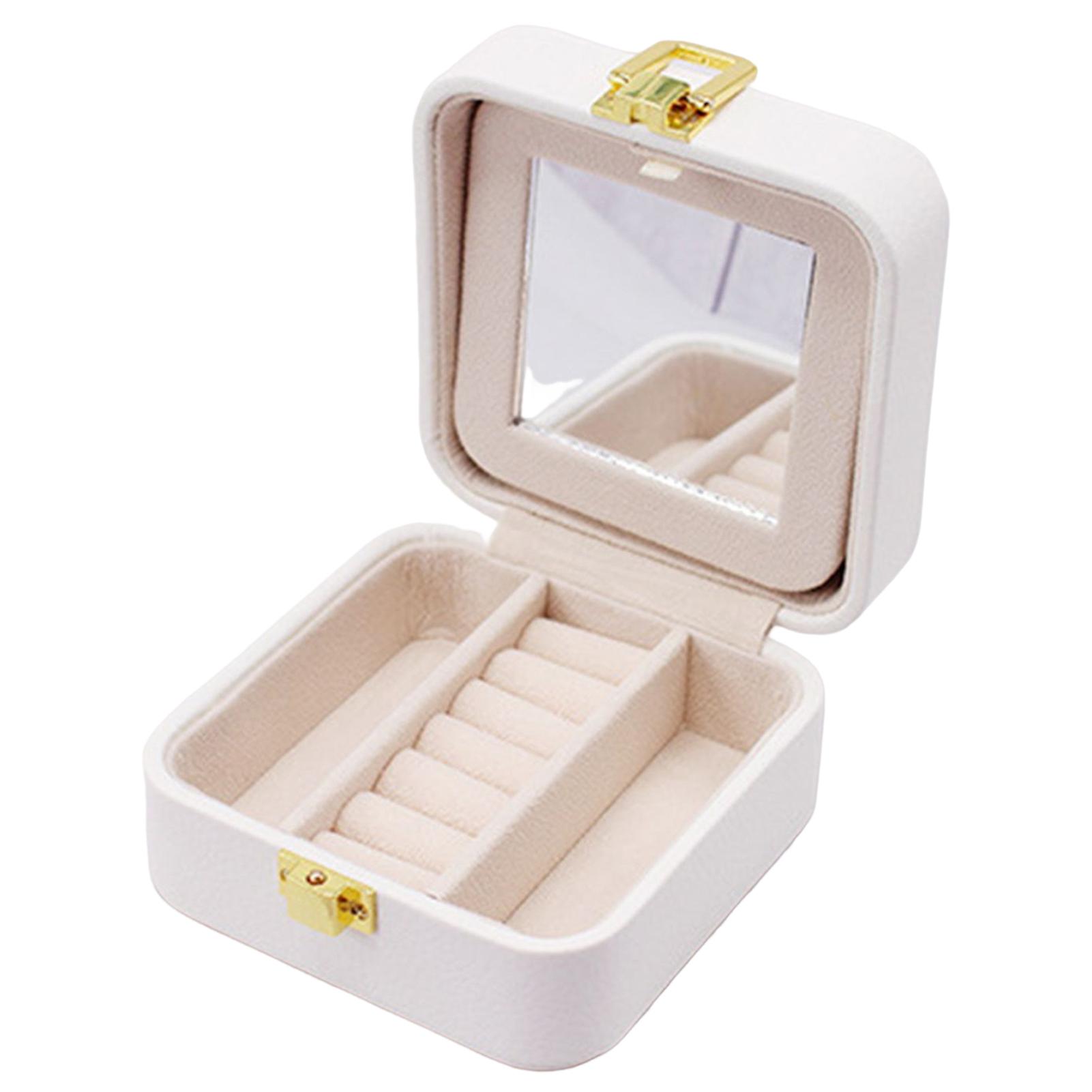 Small Jewelry Travel Organizer Case Waterproof Jewelry Container Box ...