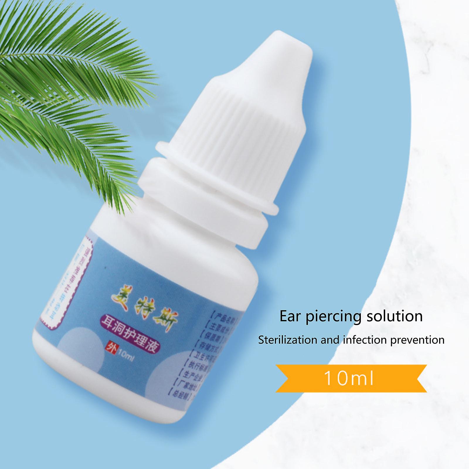 Body Piercing Relief Solution Safe Clean Ear Piercing Disinfection ...
