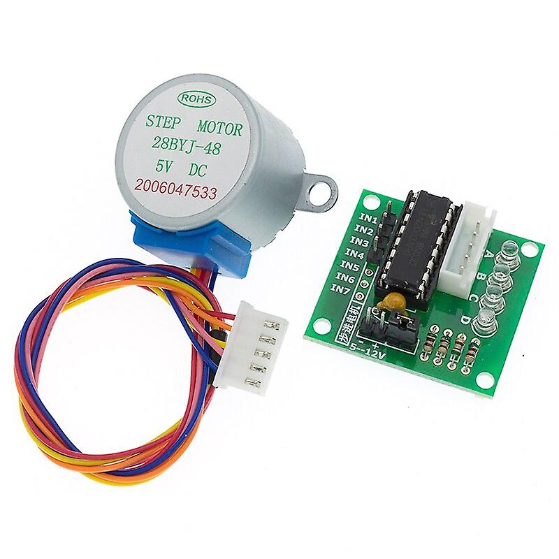 5V 4-phase 28ybj-48 Dc Gear Step Stepper Motor+uln2003 Driver Board Uln2003 Pic Mcu Diy | Fruugo CA